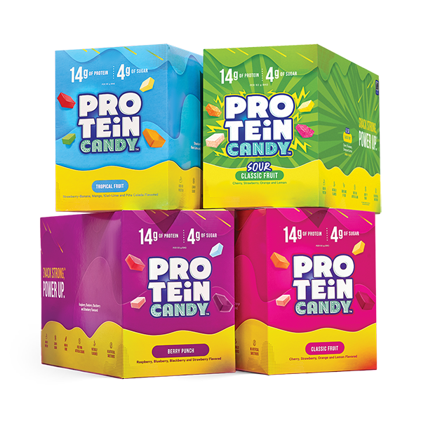 Variety Pack - High Protein, Low Sugar Protein Gummies – Protein Candy