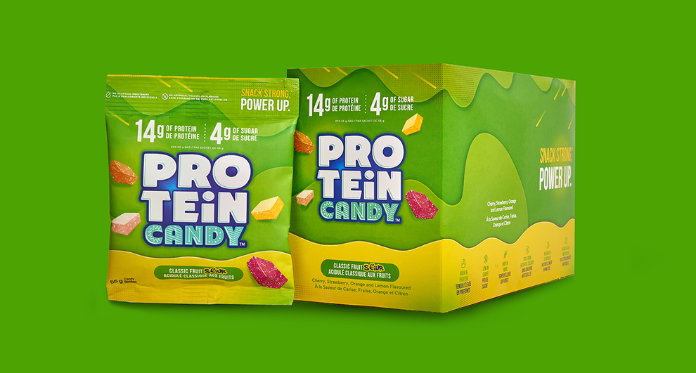 Sour Protein Gummies - Classic Fruit Sour Flavor – Protein Candy