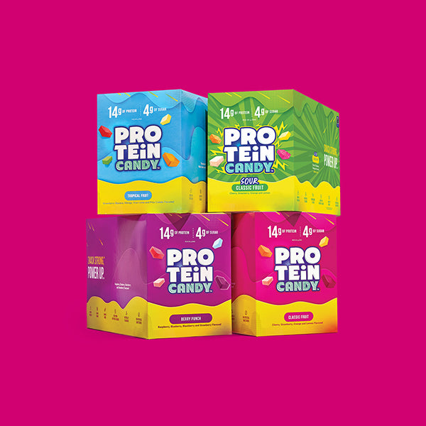 Variety Pack - High Protein, Low Sugar Protein Gummies – Protein Candy